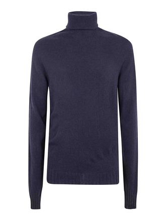 MD75 Pull Col Rond - Bleu
