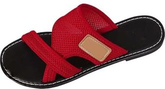 Generic Chaussures noires pour femme avec talon - &Eacute;l&eacute;gantes - Sandales de plage creuses - D&eacute;contract&eacute;es - Chaussures plates - Chaussures plates - Chaussures p