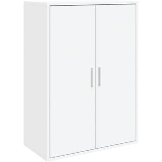 vidaXL Sideboard Wei&szlig; 60x31x84 cm Holzwerkstoff - Vidaxl