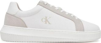 Calvin Klein Jeans Sneakers Chunky Cupsole Mg Canvas YM0YM01219 Wei&szlig;