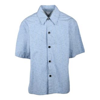 Bottega Veneta Kurzarmhemden - - Shirts - Herren - Blau - XL
