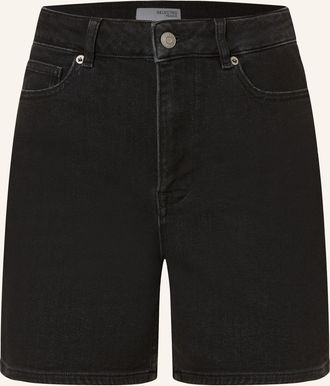 Selected Jeansshorts schwarz