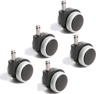 Topstar Topstar B&uuml;rostuhlrollen Set 5 Stk. 6990-3 Stiftgr&ouml;&szlig;e 10mm / Durchmesser 55mm