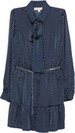 Michael Kors Femme, Robes, Bleu, Taille: 38 FR Womens Robes Clothing Blue Ss26