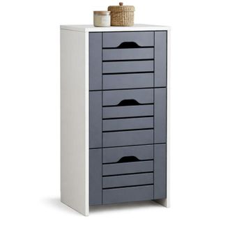 VCM Badschrank Midischrank Flonali 76x38x28