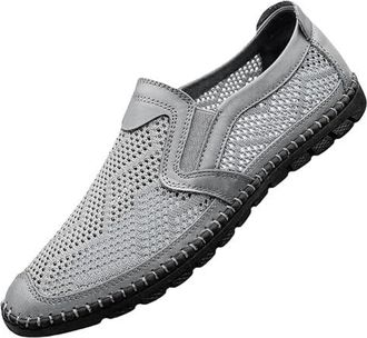 Generic Chaussures de sport pour homme en maille respirante : chaussures de loisirs pour homme antid&eacute;rapantes douces chaussures de randonn&eacute;e confortables chau