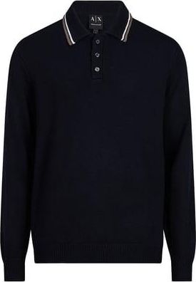 A|X Armani Exchange Pull droit col polo
