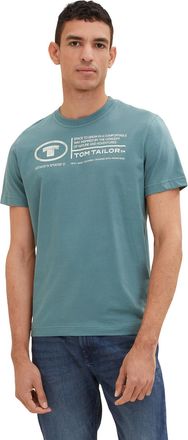 Tom Tailor T-Shirt 1035611 Grün Regular Fit