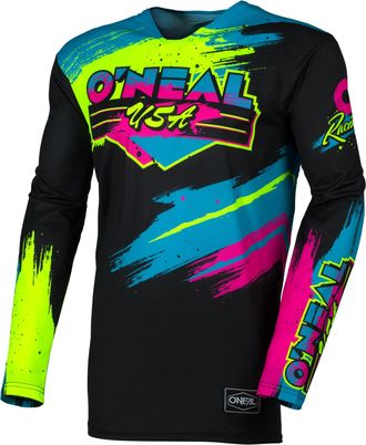 O'Neal Herren Reseda Mayhem Jersey, Schwarz/Neon, Medium