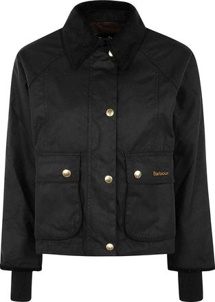 Barbour Kurzer Mantel - Schwarz