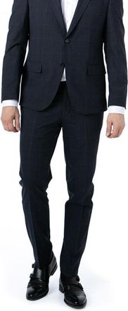 Pierre Cardin Herren Hose blau Schurwolle