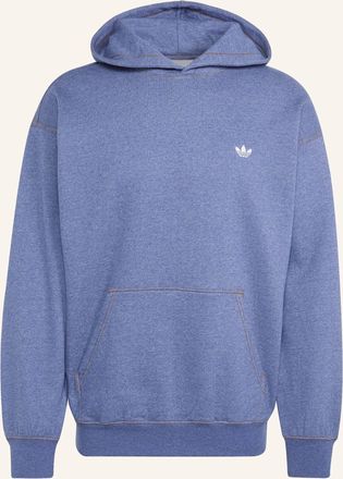 adidas Originals Adidas Originals Trefoil Essentials Hoodie, Meliert, Locker Geschnitten blau