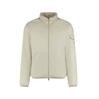 Moncler Homme, Vestes, Beige, Taille: XL Breezes Short Padded Jacket