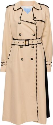 macgraw Trenchcoat aus Baumwolle - Nude