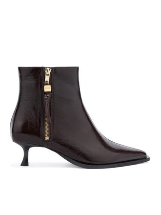 Ganni Ana Ankle Boot Deep Vintage