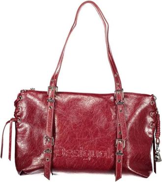 Desigual Umh&auml;ngetasche mit Logo-Pr&auml;gung - - Bags - Damen - Rot - ONE SIZE