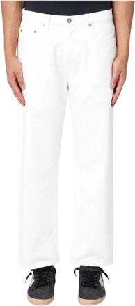 Golden Goose Homme, Jeans, Beige, Taille: W28 Jeans d&eacute;tail &eacute;toile