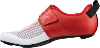 fizik Unisex Transiro Hydra, Innovative Triathlon-Schuhe Wanderschuh, White/Metallic Red, 39.5 EU