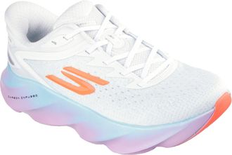 Skechers Damen SKX AERO Burst SI Sneakers, White/Multi, 35 EU