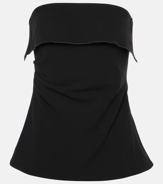 Proenza Schouler Top bustier Felicity en crêpe