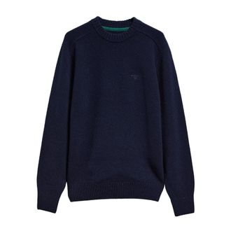 Barbour Newtown Rundhals-Pullover - - Knitwear - Herren - Blau - M