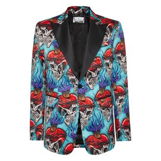 Philipp Plein Homme, Vestes, Multicolore, Taille: S Blazers