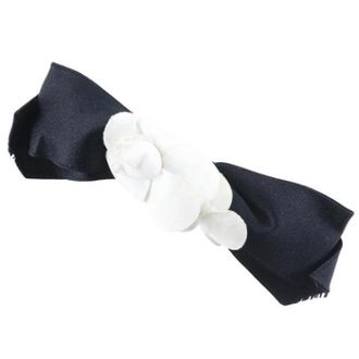Chanel Pre-owned Satin-Haarspange - - Pre-owned - Damen - Schwarzk - ONE SIZE