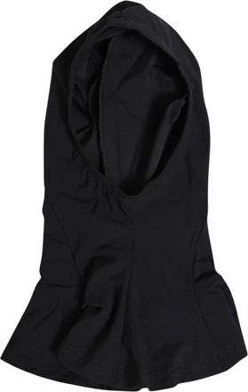 Dolce & Gabbana Homme, Accessoires, Noir, Taille: ONE Size Cagoule en nylon &eacute;lasthanne