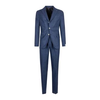 Eleventy Herren, Anz&uuml;ge, Blau, LGr&ouml;&szlig;e