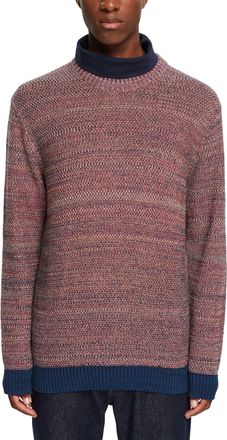 Esprit Herren 092CC2I303 Pullover, 645/CORAL, XXL