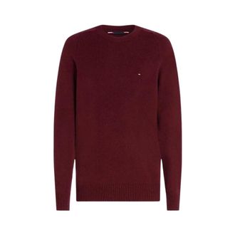 Tommy Hilfiger Maille ras du cou - Homme - Pulls - Rouge - Taille: XL