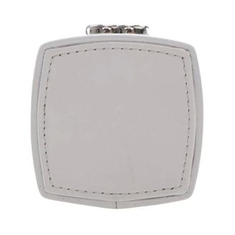 Chanel Sac miroir compact Pre-owned avec bandouli&egrave;re cha&icirc;ne - Femme - Pre-owned - Blanc - Taille: ONE Size
