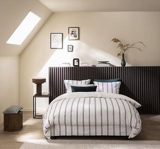 Essix Bettbezug Bedruckt aus Baumwollperkal, Skizze, 260 x 240 cm. ESSIX