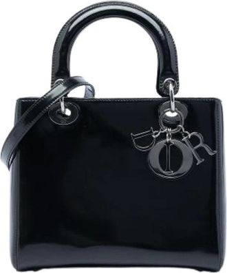 Dior Pre-owned Lady Dior - Femme - Pre-owned - Noir - Taille: ONE Size