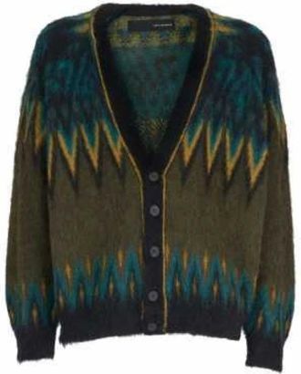 Isabel Benenato Isabel Benenato, Homme, Pulls, Multicolore, Taille: L Mohair Cardigan