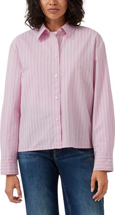 s.Oliver Baumwoll-Bluse mit R&uuml;cken-Detail