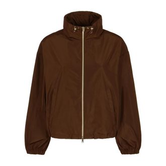 Herno Neue Techno Taffeta Jacke - - Jackets - Damen - Braun - S