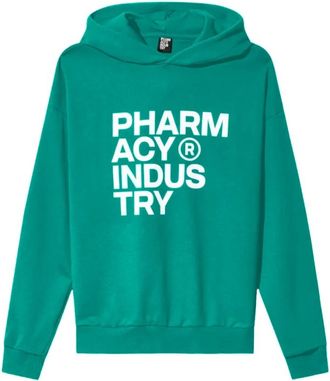 Pharmacy Industry Pharmacy Industry, unisex, Sweatshirts et sweats &agrave; capuche, Vert, Taille: L Cotton Sweat &agrave; capuche