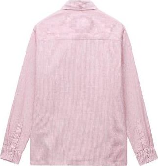 Napapijri Chemise droite Brolio en coton et lin