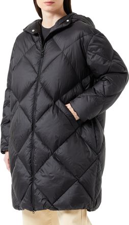 Geox Woman W TAHINA DOWNJACKETS BLACK40_IT
