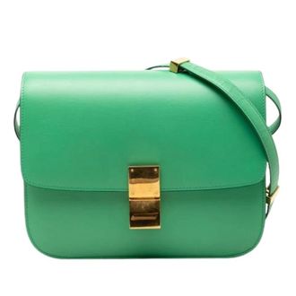Celine Sac bandouli&egrave;re Pre-owned - Femme - Pre-owned - Vert - Taille: ONE Size