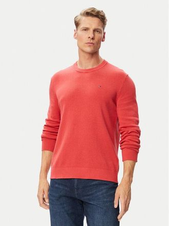 Tommy Jeans Pullover DM0DM22853 Korallenfarben Slim Fit