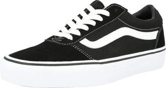 Vans Herren Ward Sneaker Ward Trainers, (SUEDE/CANVAS) BLACK/WHITE, 44.5 EU