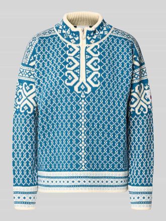 Dale of Norway Strickpullover aus Wolle im Allover-Look Modell LEKNES