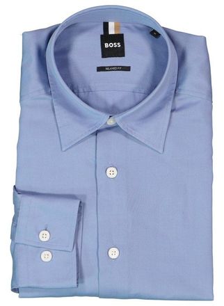 HUGO BOSS Herren Hemd blau