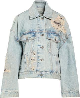 Guess MANTEAUX - Manteaux en jean sur YOOX.COM