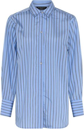 Bruuns Bazaar Femme, Blouses et Chemises, Bleu, Taille: 46 FR Chemise ArengaBBYina