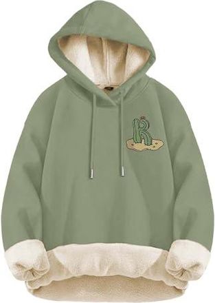 Generic Sweat à capuche en peluche pour homme - Confortable et moelleux - Sweat américain pour homme - Hiver - Velours épais - Chaud et résistant au froid - P