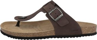 Geox Herren U Sandal Ghita D Sandalen,Dk Coffee,43 EU