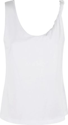 Federica Tosi débardeur en jersey - Blanc